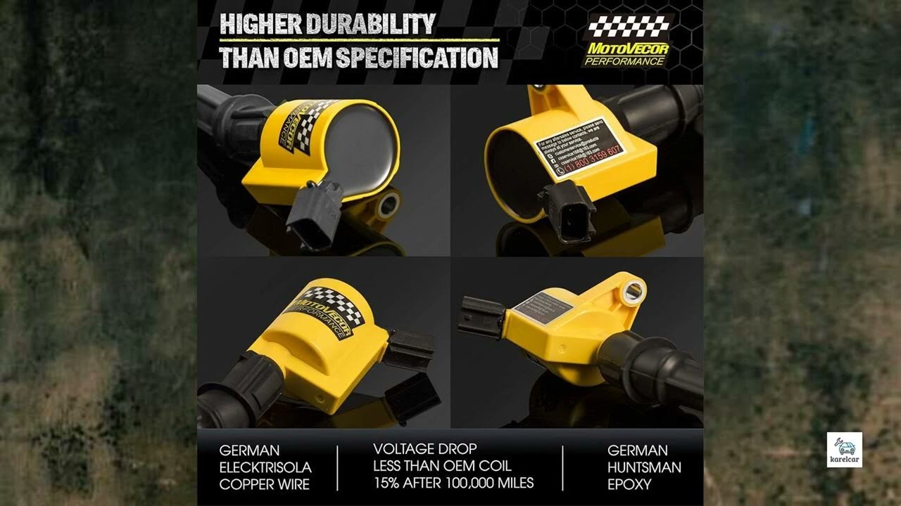 Review - High Performance Ford Ignition Coil Pack Set - 8 Pack Extra 15 ...