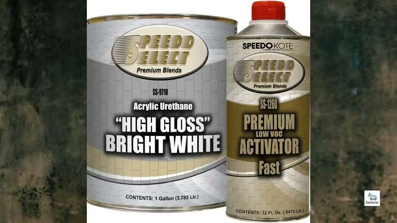 Review - Speedokote High Gloss Bright White 2K Acrylic Urethane, 4:1 ...