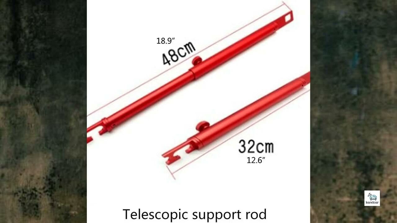 Review - Aluminum Hood Prop Support Rod Tools Car Body Repair Tools Car ...
