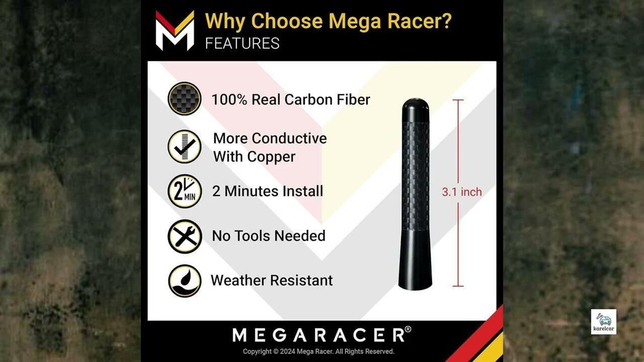 Review - Universal Car Antenna Replacement | Truck Antenna | 3 Inch ...