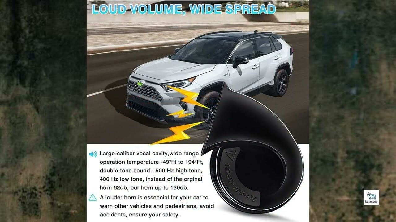 Review - Autorder Car Horn Kit for Toyota RAV4 2025 2024 2023 2022 2021 ...