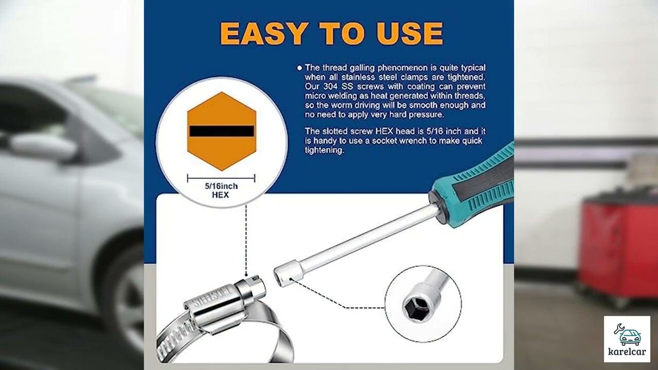 Review - Steelsoft Heavy Duty Worm Gear Hose Clamp Assortme